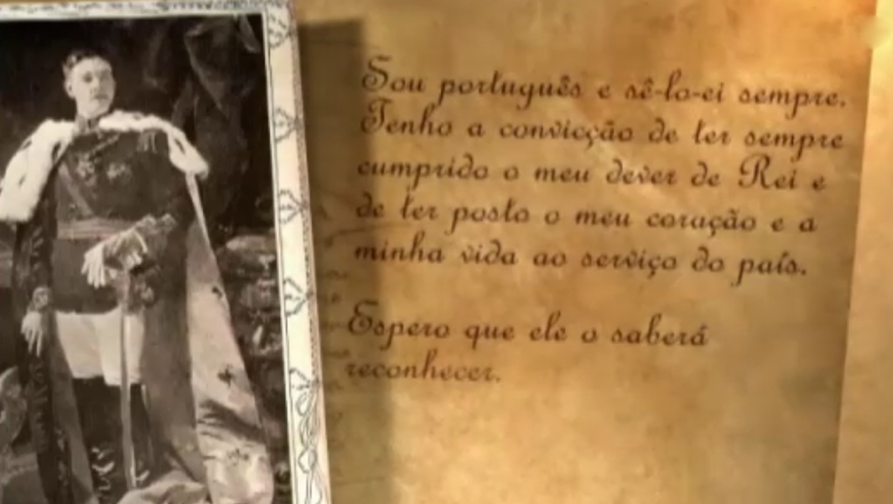 O exílio de D. Manuel II