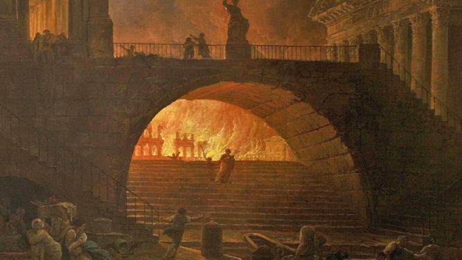 O incêndio de Roma