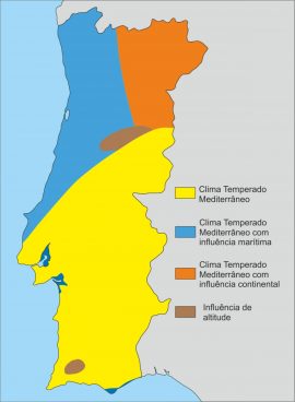 Clima de Portugal Continental - RTP Ensina